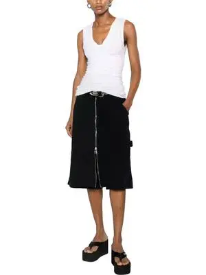 Alexander Wang Zip-front Cargo Shorts - Black