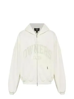 REPRESENT Owners Club Zip-up Hoodie - Neutrals