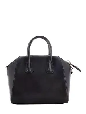 Givenchy Antigona Leather Mini Crossbody Bag - Black