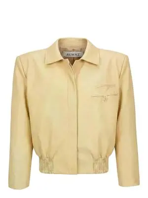 ALMAZ Vanilla Vice Bomber Jacket - Neutrals
