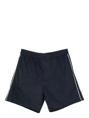 Iceberg Piped-trim Shorts - Blue