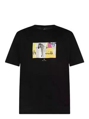 Paul Smith Patch Zebra T-shirt - Black