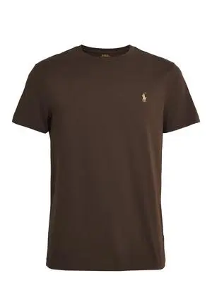 Polo Ralph Lauren Cotton Polo Pony T-shirt - Brown