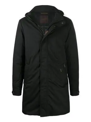 MOORER Long-sleeved Down Jacket - Black