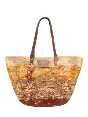 ANYA HINDMARCH Woven Tote Bag - Nude