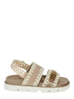 Mou Bio Slingback Sandals - White