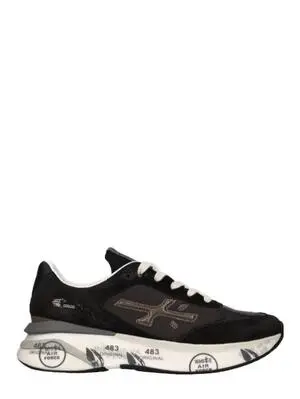 Premiata Low-top Lace-up Sneakers - Black