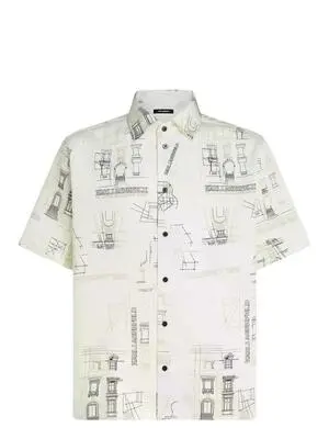 KARL LAGERFELD Rue St-guillaume Printed Shirt