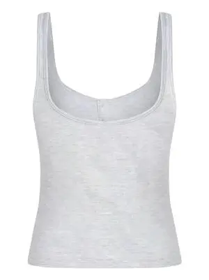 Karl Lagerfeld Embellished Cami Top - Grey