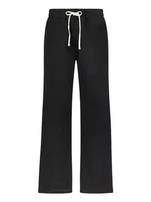 GAËLLE PARIS Drawstring Track Pants - Black
