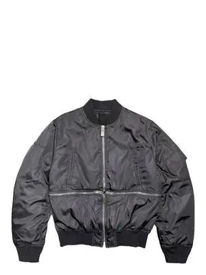 Givenchy Multiple-zip Bomber Jacket - Grey