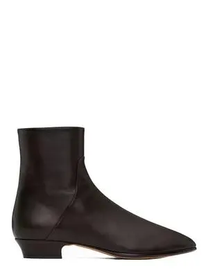 THE ROW The Row Zip-Fastening Ankle Boots