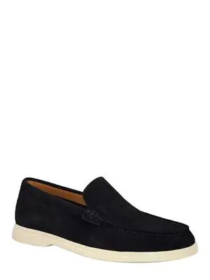 BOSS Suede Slip-on Loafers - Blue