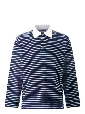 COOR Striped-pattern Polo Shirt