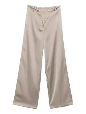 CENERE GB Belt-loop Pocket Trousers - Neutrals