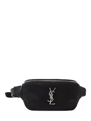 Saint Laurent Cassandre Belt Bag - Black