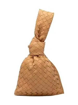 BOTTEGA VENETA Bottega Veneta Nappa Intrecciato BV Twist Clutch Bag