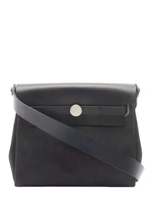 Hermès Herbag Zip 20 Crossbody Bag - Black