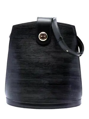 LOUIS VUITTON Epi Cluny Shoulder Bag - Black