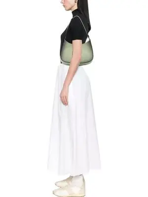 Prada Gradient Spazzolato Cleo Shoulder Bag - Green
