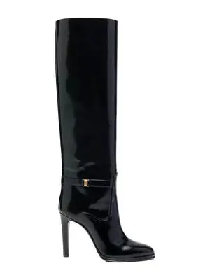 Saint Laurent 100mm Linda Boots - Black