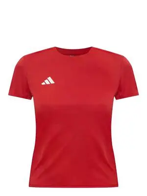 Adidas Adizero Logo-print T-shirt - Red