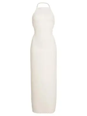 JACQUEMUS Jacquemus Agave Cotton-Blend Maxi Dress