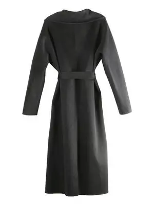 THE ROW Belted Coat - Black