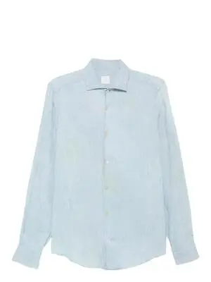 Eleventy Long-sleeve Shirt - Blue