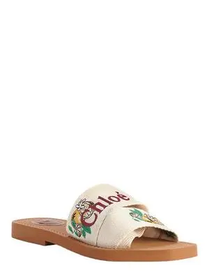 Chloé Woody Slides - Citrus Yellow