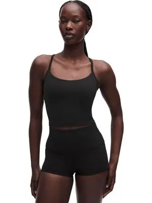 Lululemon Lululemon Flow Y Cropped Tank Top Black