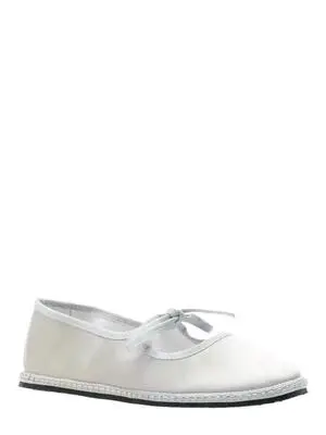 VIBI VENEZIA Brigitte Silk Ballet Flats - Grey