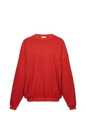 Magda Butrym Oversized Cotton-blend Sweatshirt - Red