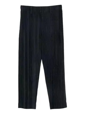 Issey Miyake Pleated Trousers - Blue