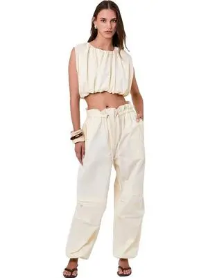 NICHOLAS Ellevine Pant - Chalk