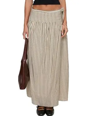 Princess Polly Antheia Stripe Maxi Skirt - Multi