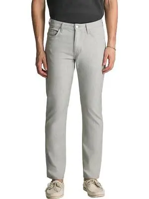 MAVI Marcus Slim Straight Leg Pants - Pewter Fancy