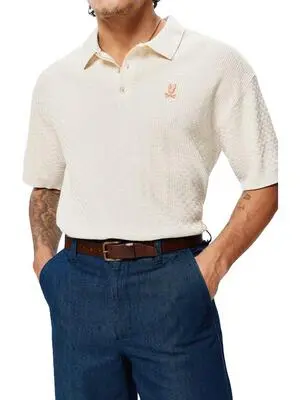 Psycho Bunny Jace Relaxed Fit Polo - Sandshell