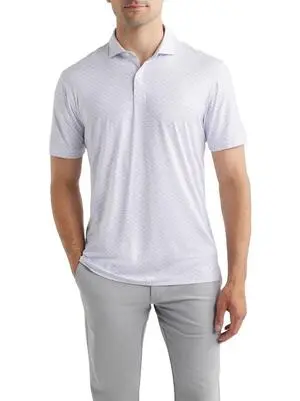 Johnnie-o Fall Flower Featherweight Performance Polo - Viola