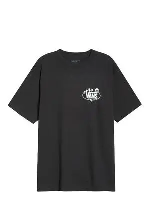 VANS Show Off Cotton Graphic T-shirt - Black