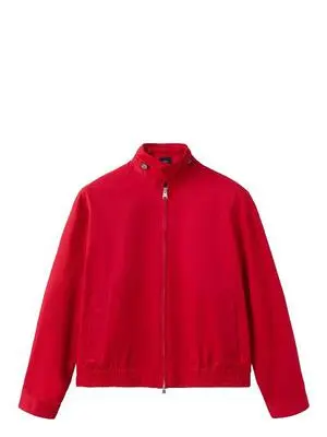 Mango Oversized Convertible Collar Jacket - Red