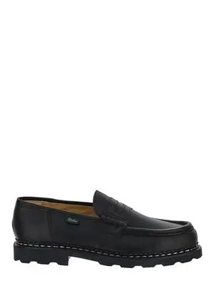 Paraboot Round-headed Loafers - Black