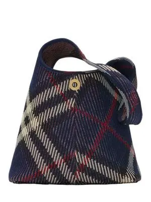 Burberry Check Shoulder Bag - Marine