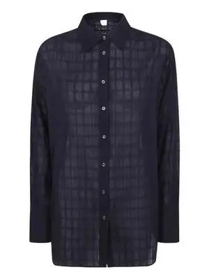 Aspesi Aspesi Checked Shirt Black