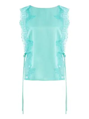THIRD FORM Exclusive Affinity Lace Camisole Top - Blue