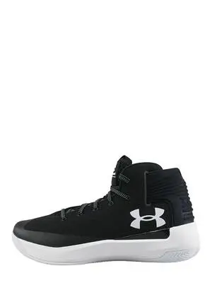Under Armour Basketball Mid Top Sneakers - Black/white