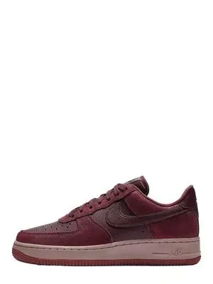 Nike Force 1 Low '07 Premium Sneakers - Red