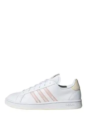 Adidas Grand Court Base Beyond Sneakers - White/pink