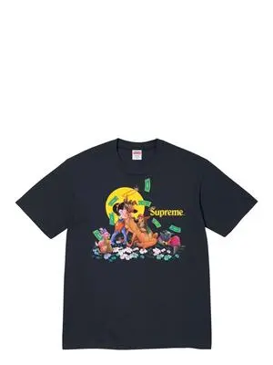 Supreme All Dogs Go To Heaven T-shirt - Navy