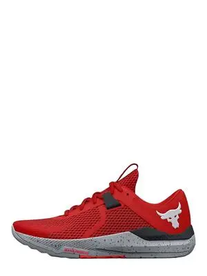 Under Armour Project Rock Bsr 2 Athletic Sneakers - Radiant Red/steel